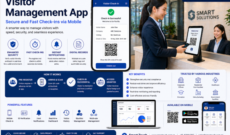 Smart Visitor Tracking Software Singapore for Corporate Buildings ...